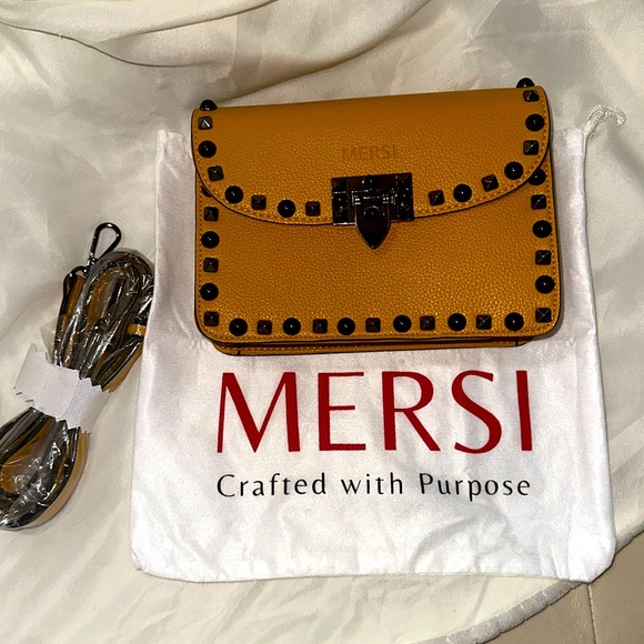Mersi | Bags | Ladies Crossbody Leather Bag By Mersi | Poshmark